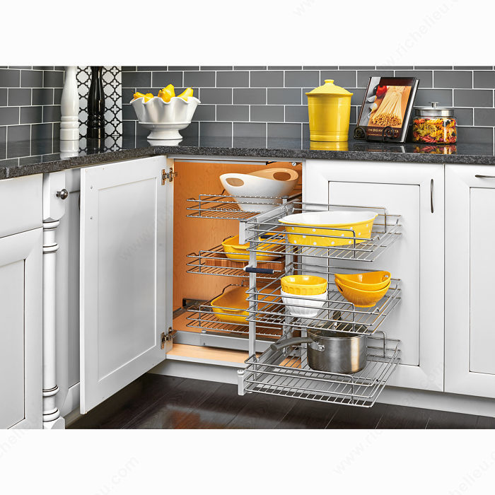 Richelieu 5PSP318SCCR Three Tier Blind Corner Optimizer