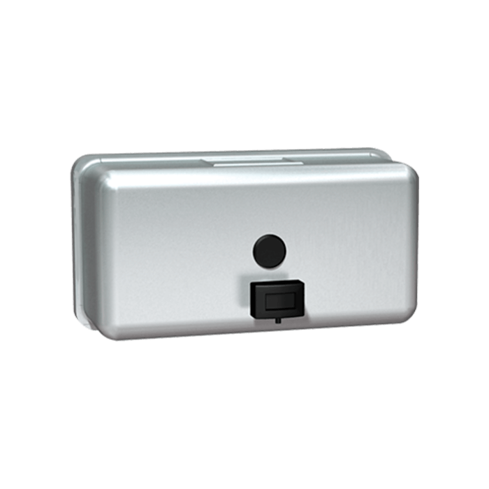 ASI 0357 Foam Soap Dispenser, Horizontal, 40 oz, Surface Mounted | thebuilderssupply.com