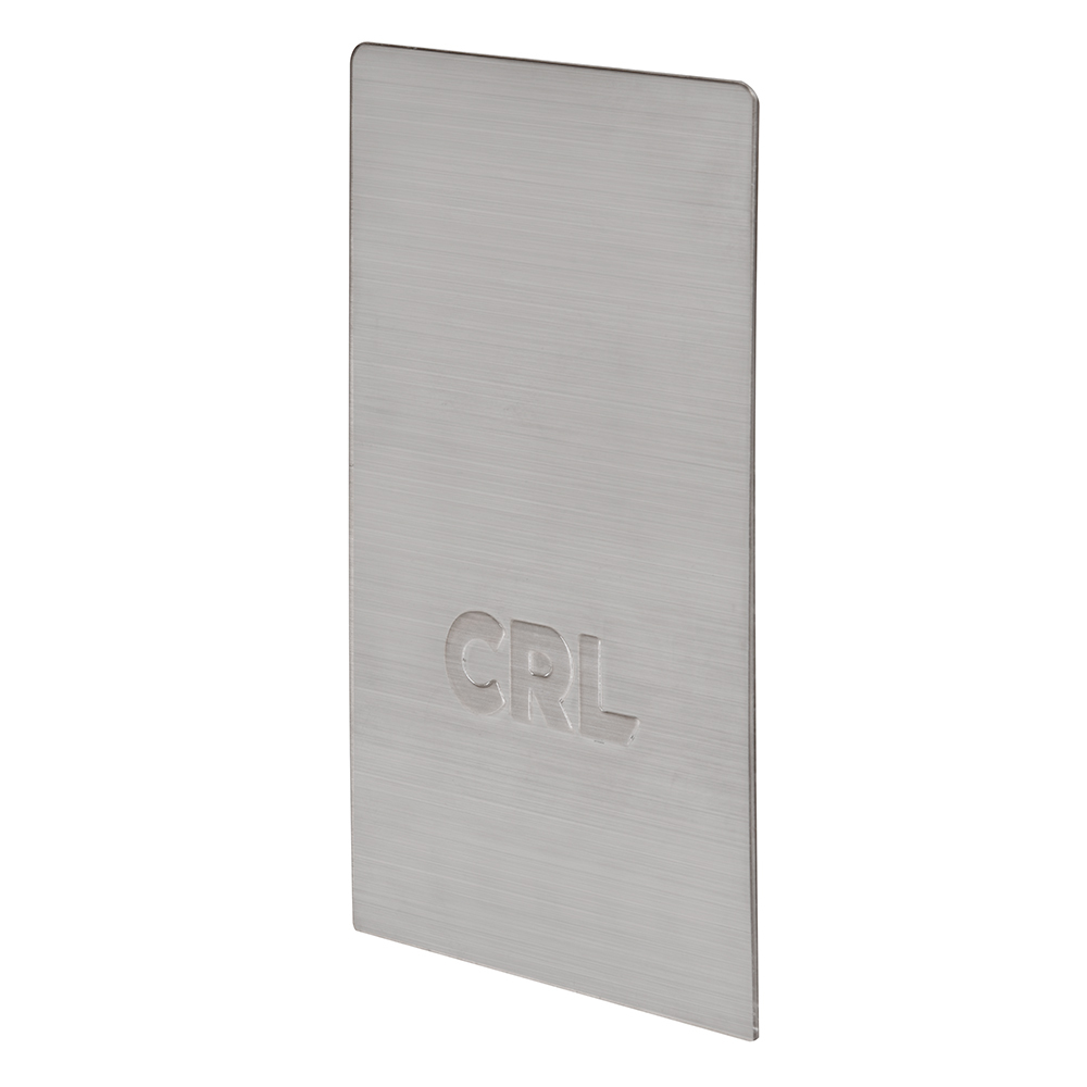 CRL B5LECBS Brushed Stainless End Cap for B5L Low Profile Base Shoe ...