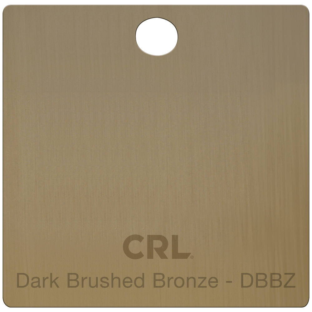 CRL CH2PDBBZ Dark Brushed Bronze Color Chip Guide | thebuilderssupply.com