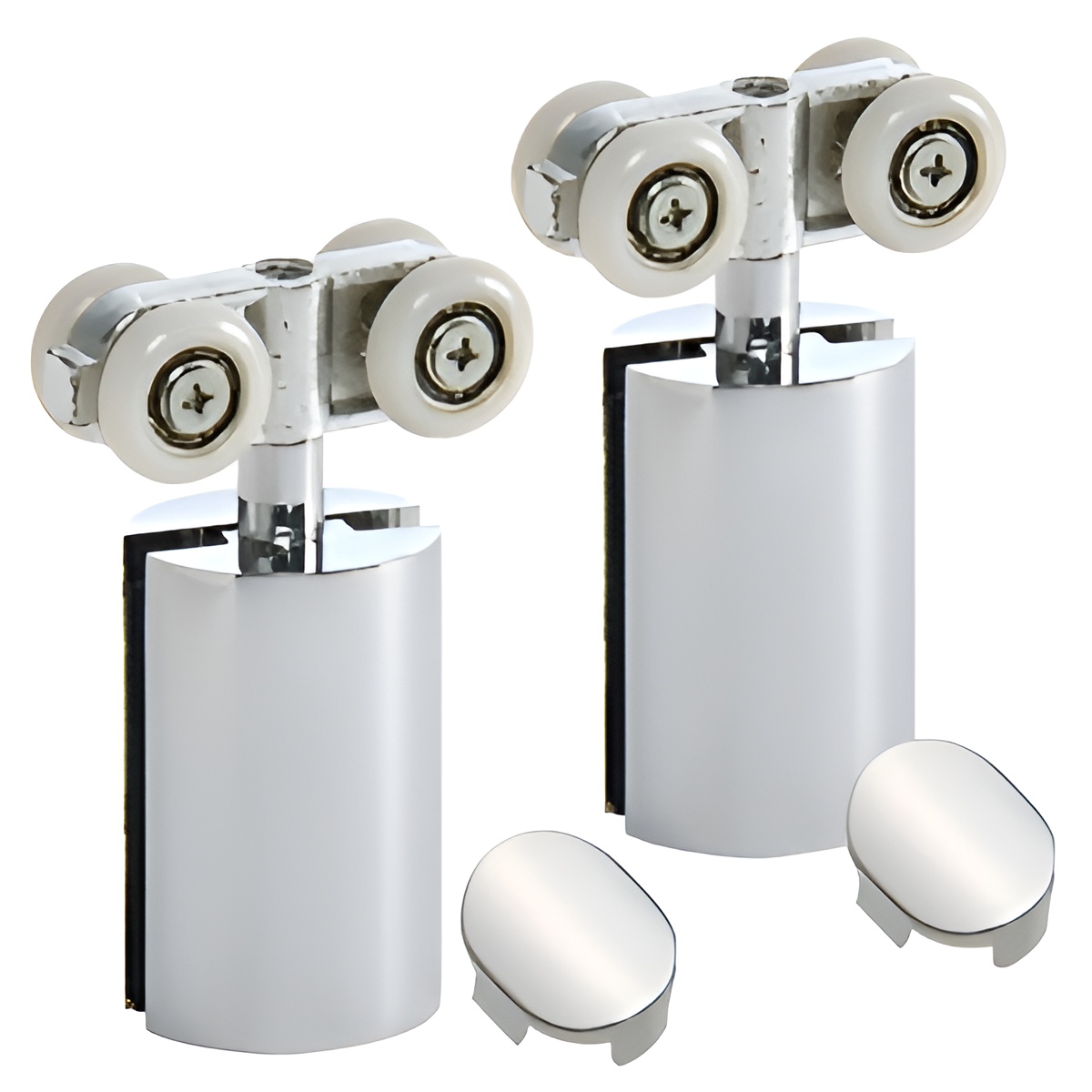 CRL HYD01CH Polished Chrome Hydroslide Sliding Door Hanger Kit ...