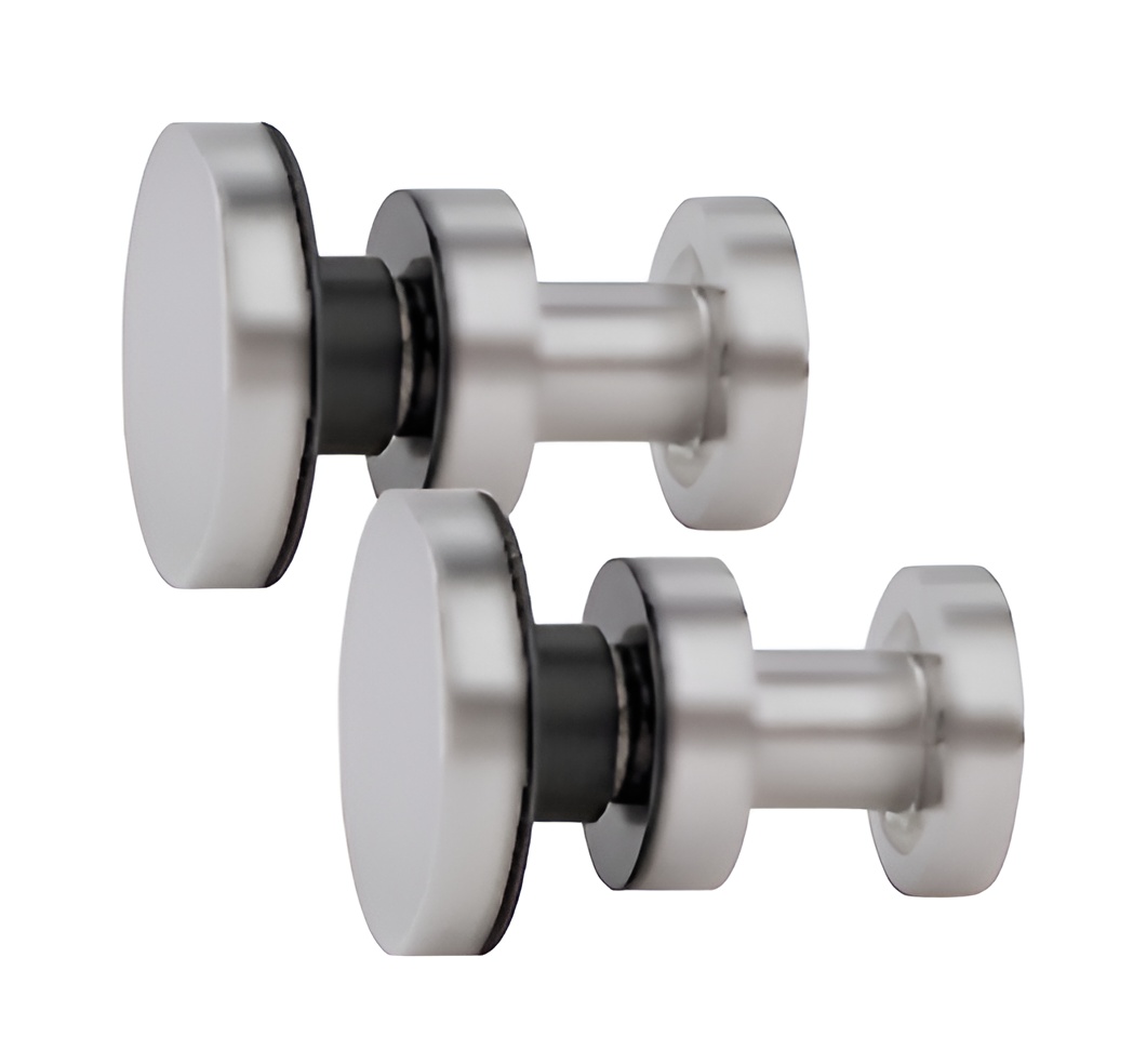 CRL SRSERF4FPBS Brushed Stainless Track Holder Fittings for Fixed Panel ...