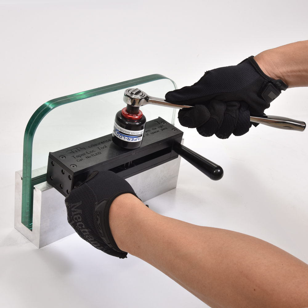 CRL TLK12 TAPER-LOC Glass Railing Windscreen Tool Kit ...