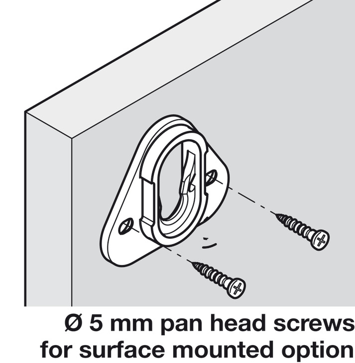 Hafele 262.94.000 Button-Fix Panel Connector Type 1 Installation Guide ...