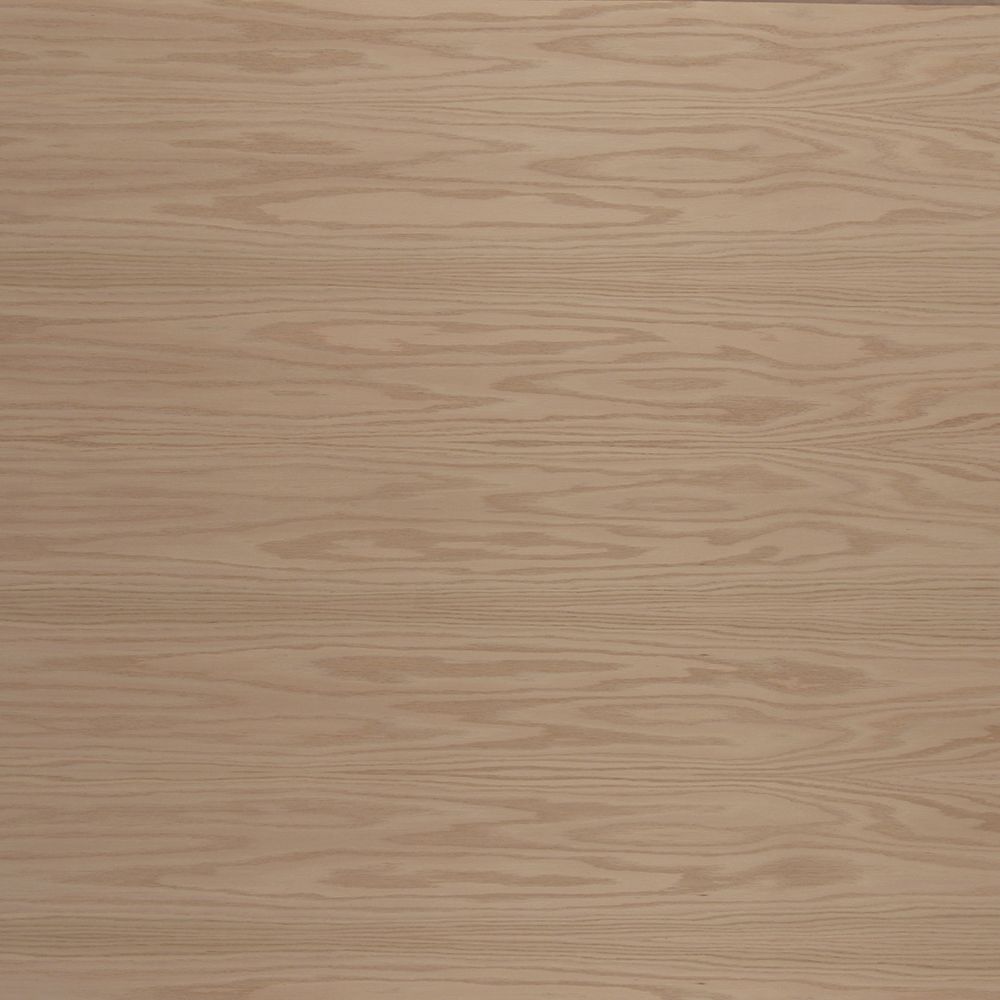 Doellken RDOPN38RB4T 4ft x 8ft Red Oak Veneer, 2-Ply Face Cut ...