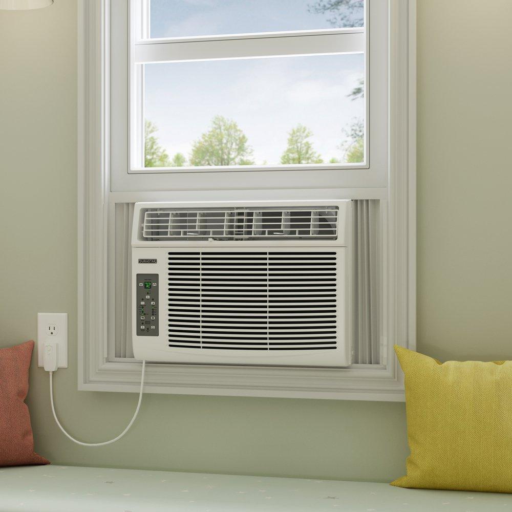Durastar DRWHC081XNA1 8,000 BTU Window Air Conditioner with Electric ...