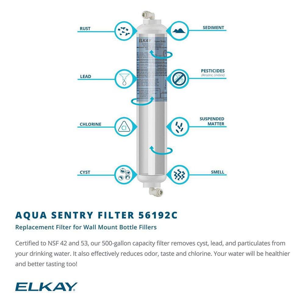 Elkay 56192C 0.75 GPM Replacement Water Filter | thebuilderssupply.com