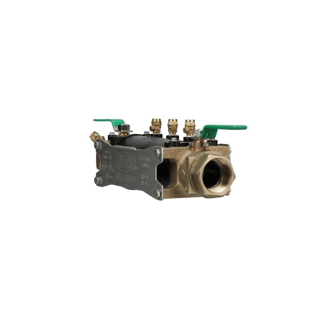 Zurn 2-350XL 2" Cast Bronze Flanged Double Check Valve Backflow ...