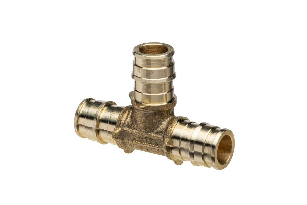 Zurn QET333GX Brass PEX Expansion Tee, 1/2 in. | thebuilderssupply.com