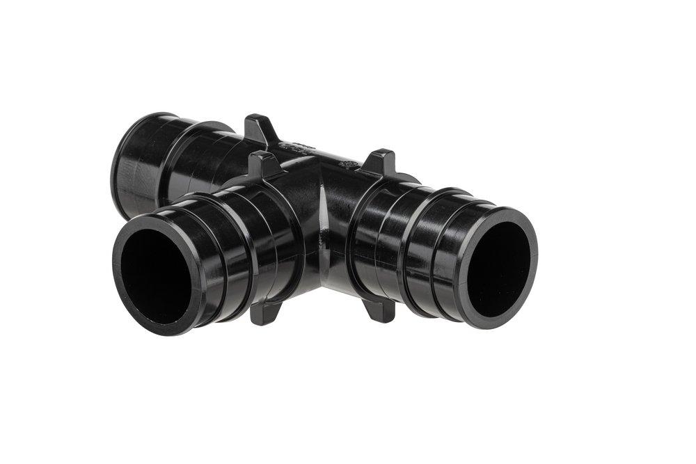 Zurn QEPT555X 1" Plastic PEX Expansion Tee | thebuilderssupply.com