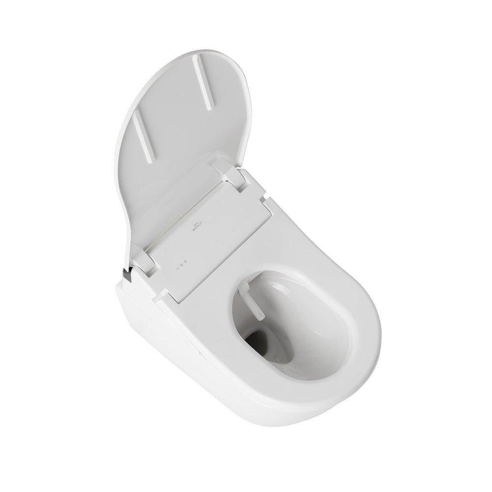 Toto SW4047AT60#01 RX Washlet+ AutoFlush Concealed Connection ...