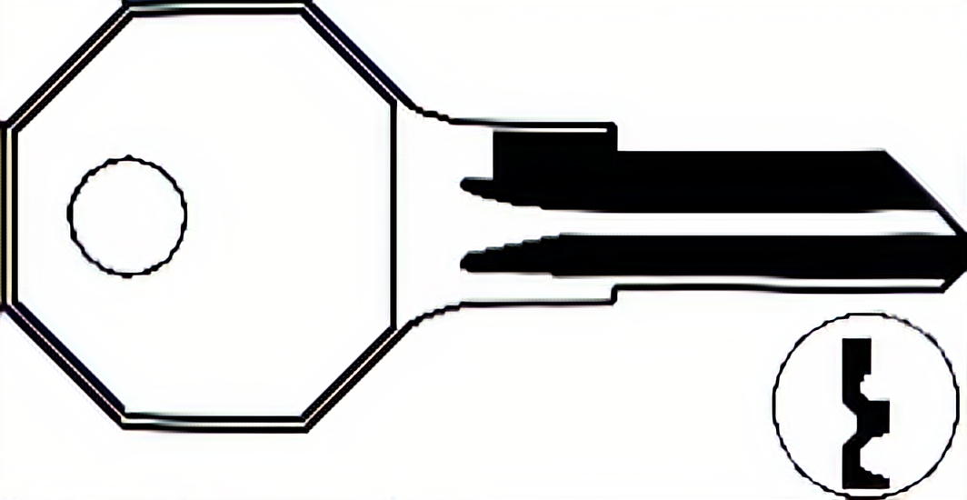 Dormakaba H1122M Taylor Key H111 T2 | thebuilderssupply.com