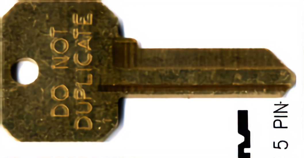 Dormakaba DND-WR3 Key Blank | thebuilderssupply.com