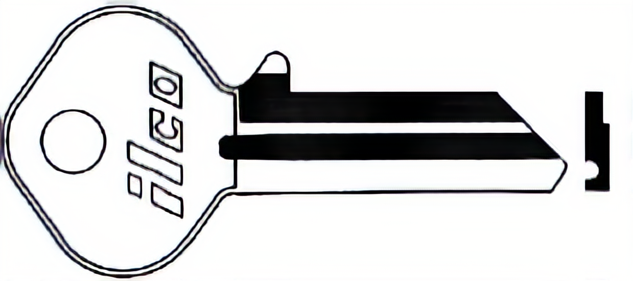 Dormakaba 1074E-ISO +Slaymaker Key Blanks | thebuilderssupply.com