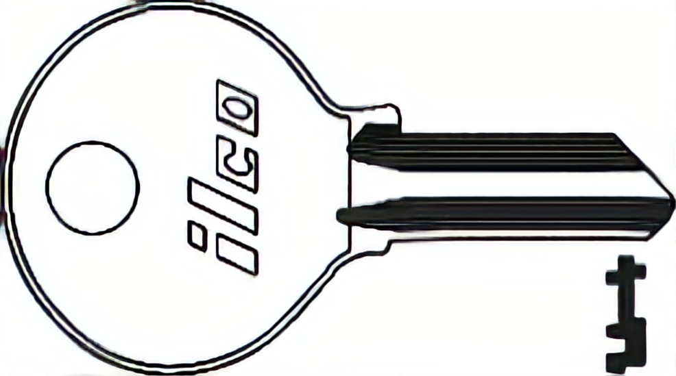 Dormakaba DM14-ISO +Dom Key Blanks | thebuilderssupply.com