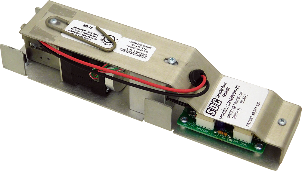 Security Door Controls LR100-VDK-22 QuietDuo Retrofit Electric Latch ...