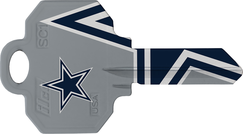 Dormakaba SC1-NFL-COWBOYS Team Key NFL Dallas Cowboys ...