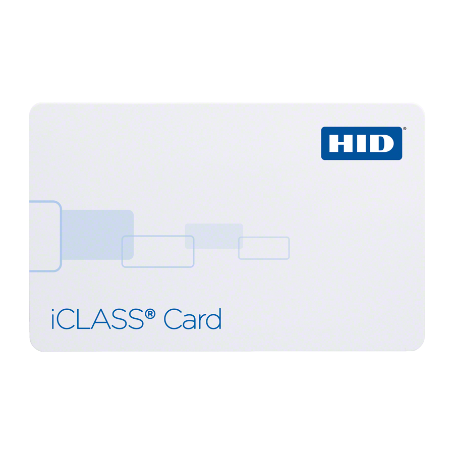 HID 2000HPGGMNFC125 iClass Printable Cards 26bit 2K FAC-125 ...