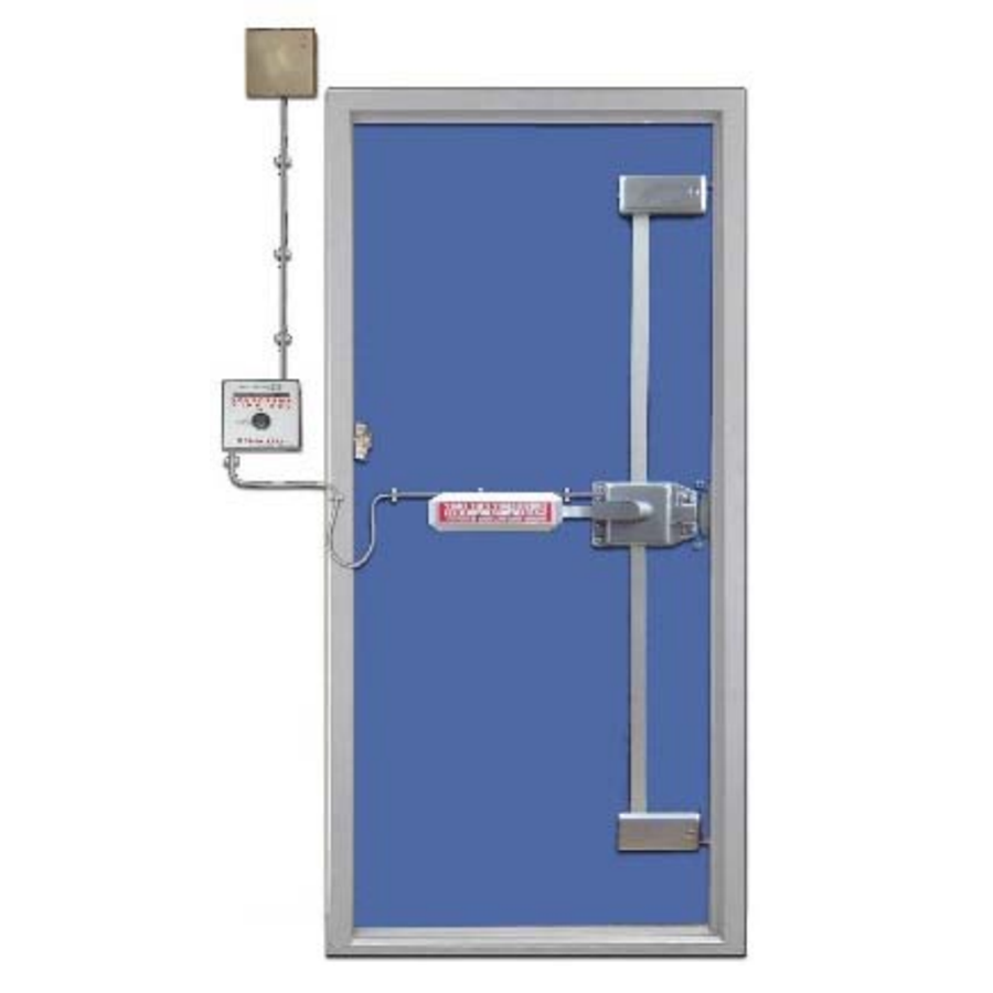 Securitech TEL-220 4-Point Deadbolt Exit Lock with Alarm Self-Locking ...