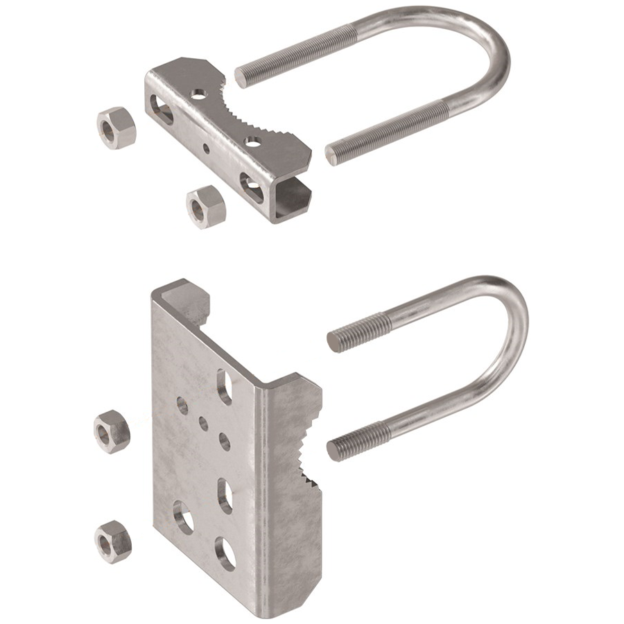 Locinox USA SB-4020 Galvanized Bracket to Mount Samson to 4in Post x 1 ...