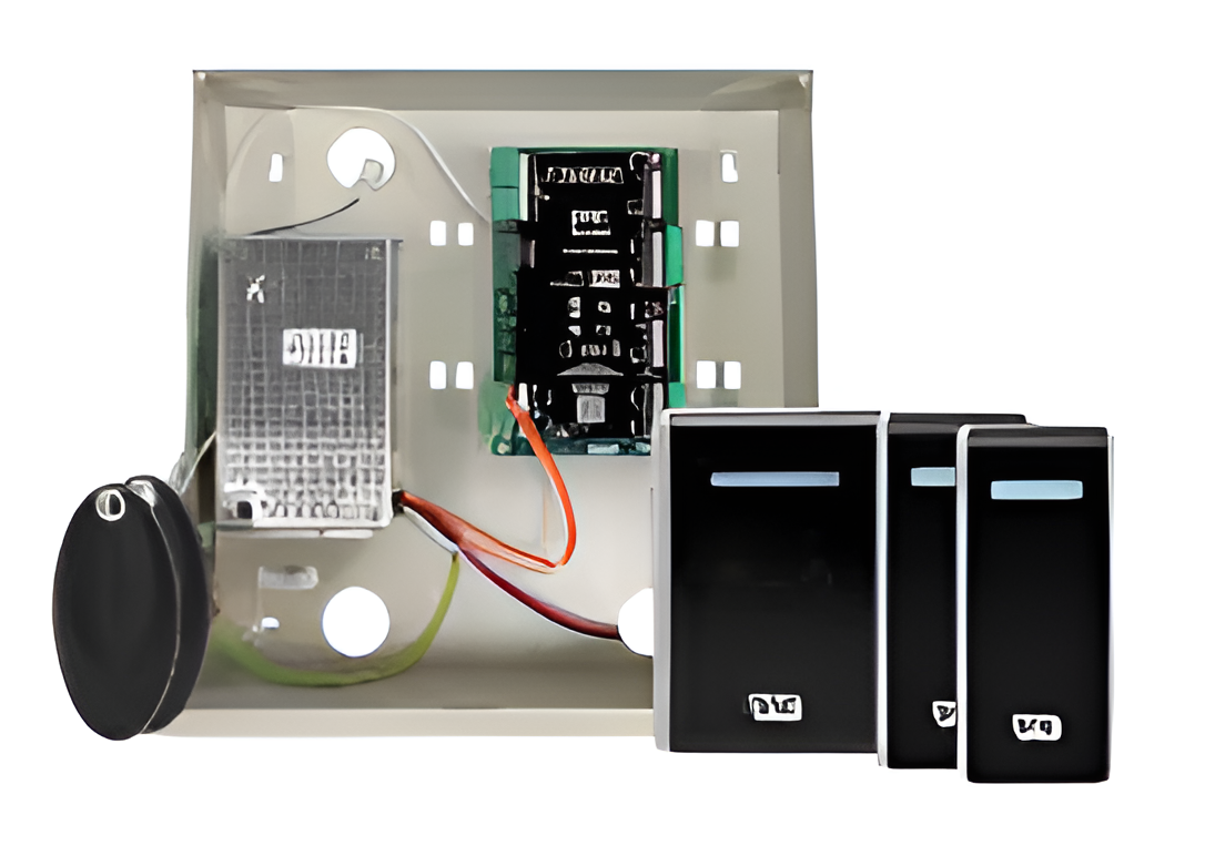 Comelit 909038125 PAC 512 DCI Access Controller Kit with 2 Mullion ...