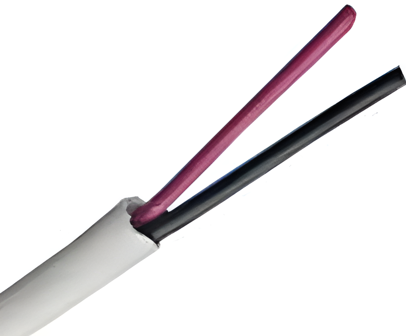 Remee 2-2/2-STR-RISER-1000-GRAY 2-2/2 Stranded Bare Copper Unshielded ...