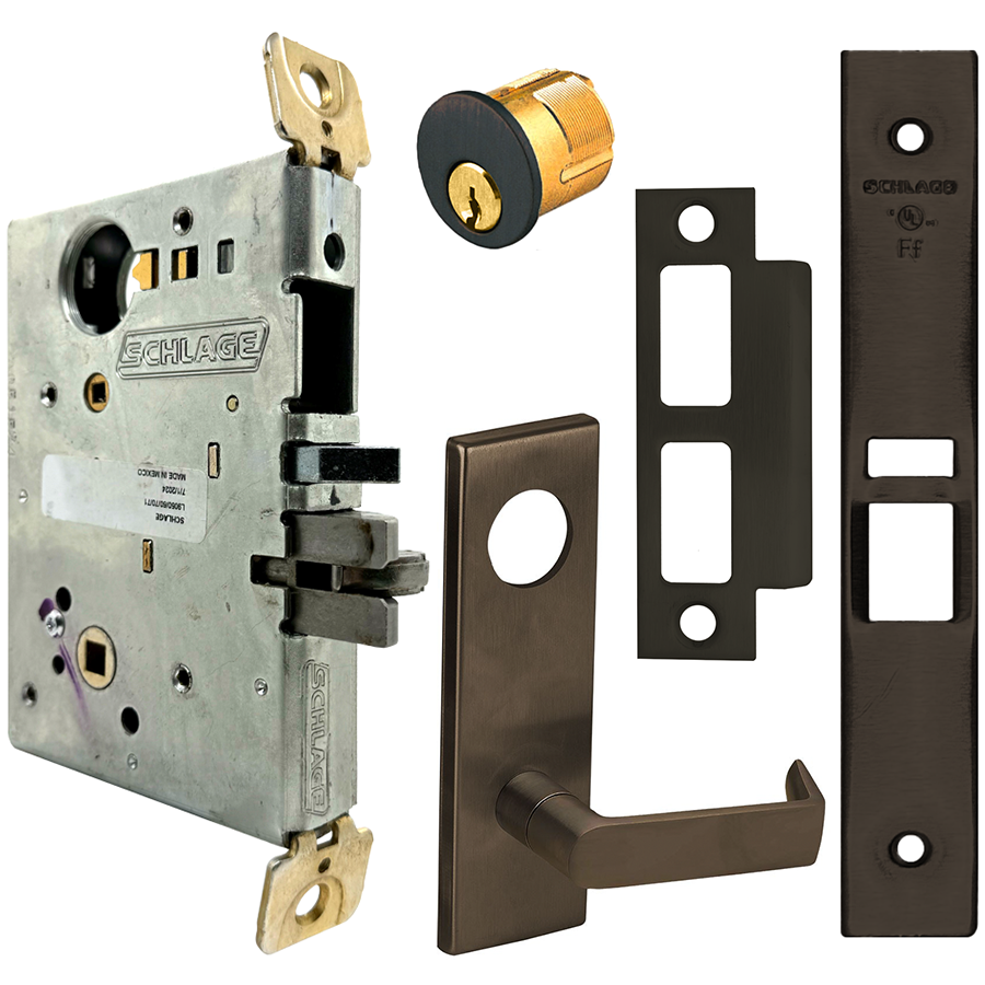 Schlage L9092EL-P-06N-613 KIT - 06N Electric Lock/Unlock Outside ...