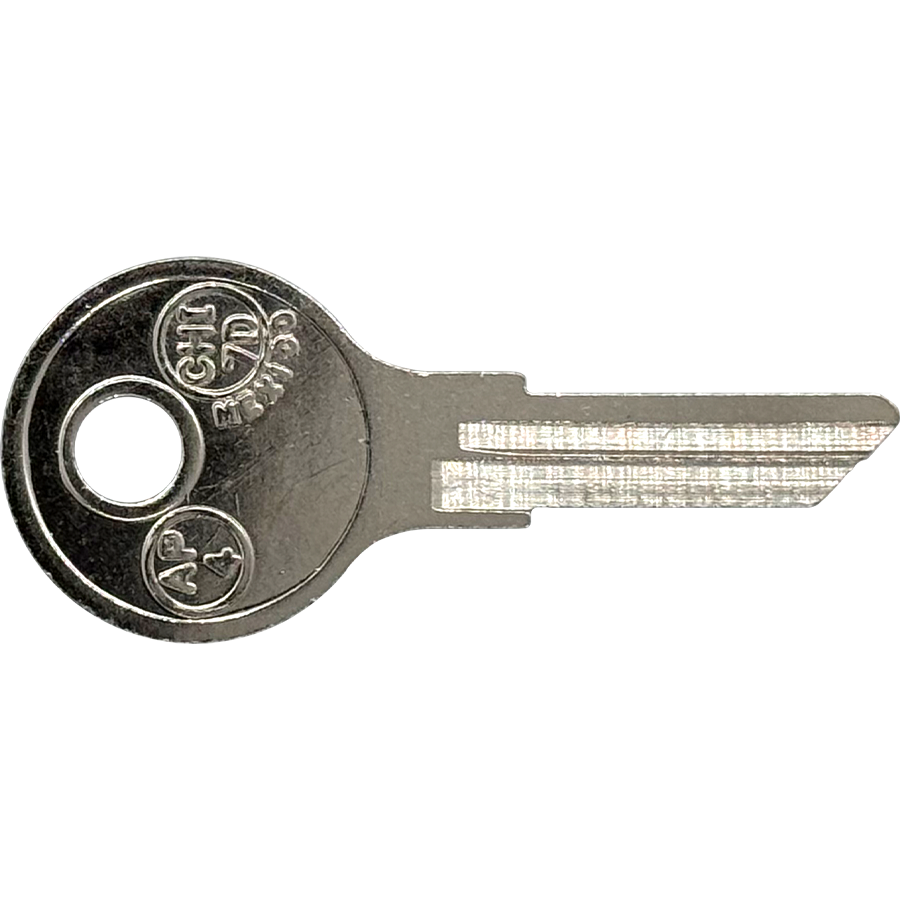 JMA CHI-7D-NP K104 AP4 104AM Chicago Key Blank Nickel Plated ...