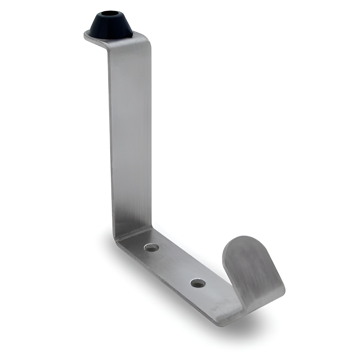 Jacknob 4009 Combination Coat Hook with Bumper - Stamped Stainless ...