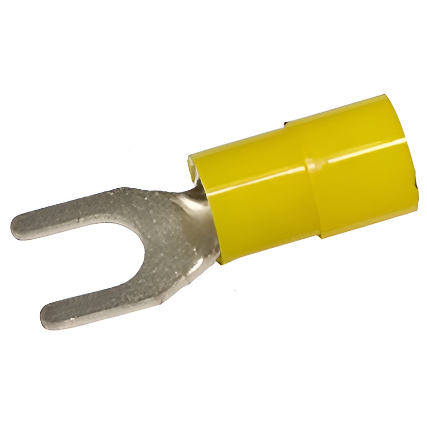 Morris 11636B Nylon Insulated Fork/Spade Terminals for Electrical Work ...
