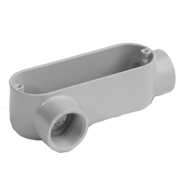 Morris 14081 Aluminum Rigid Conduit Bodies for Rigid or IMC Conduit ...