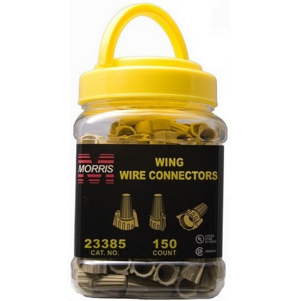 Morris 23385 Winged Twist Connectors for Easy Electrical Wiring ...