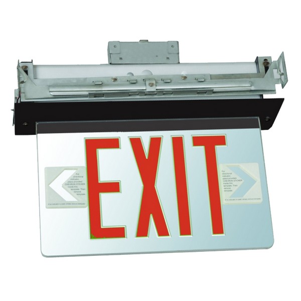 Morris 73332 Edge Lit LED Exit Sign - Stylish Design ...