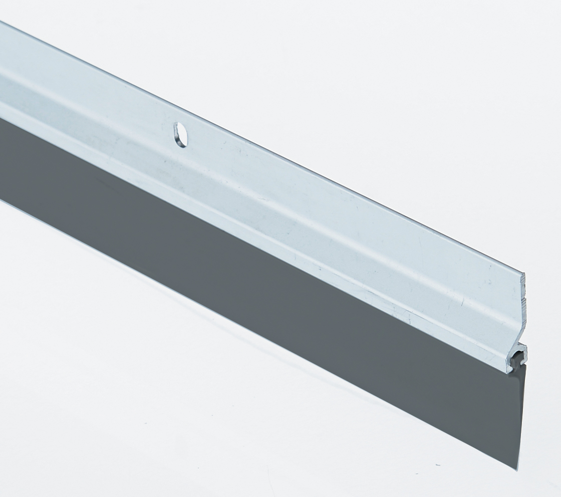 NGP 97V 36" Mill Aluminum Vinyl Door Sweep | thebuilderssupply.com