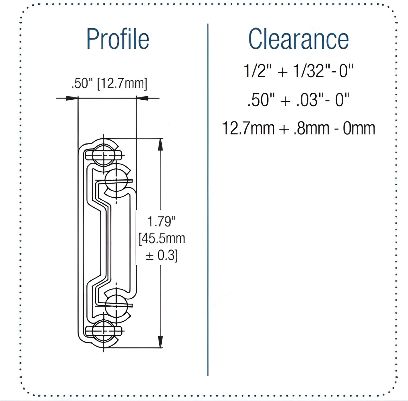 Richelieu GS426018 GS4260 Full Extension Push-to-Open Ball Bearing ...