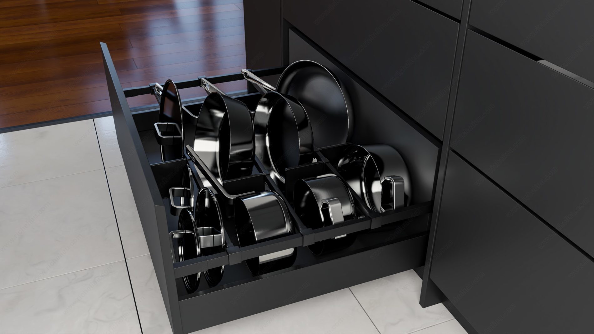 Richelieu 808RS900 ORGANIZ-R Square Partition Divider ...