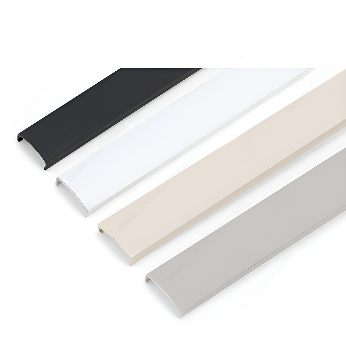 Richelieu 3000607 Steel Hanging Rail Covers - Model 3000605 ...