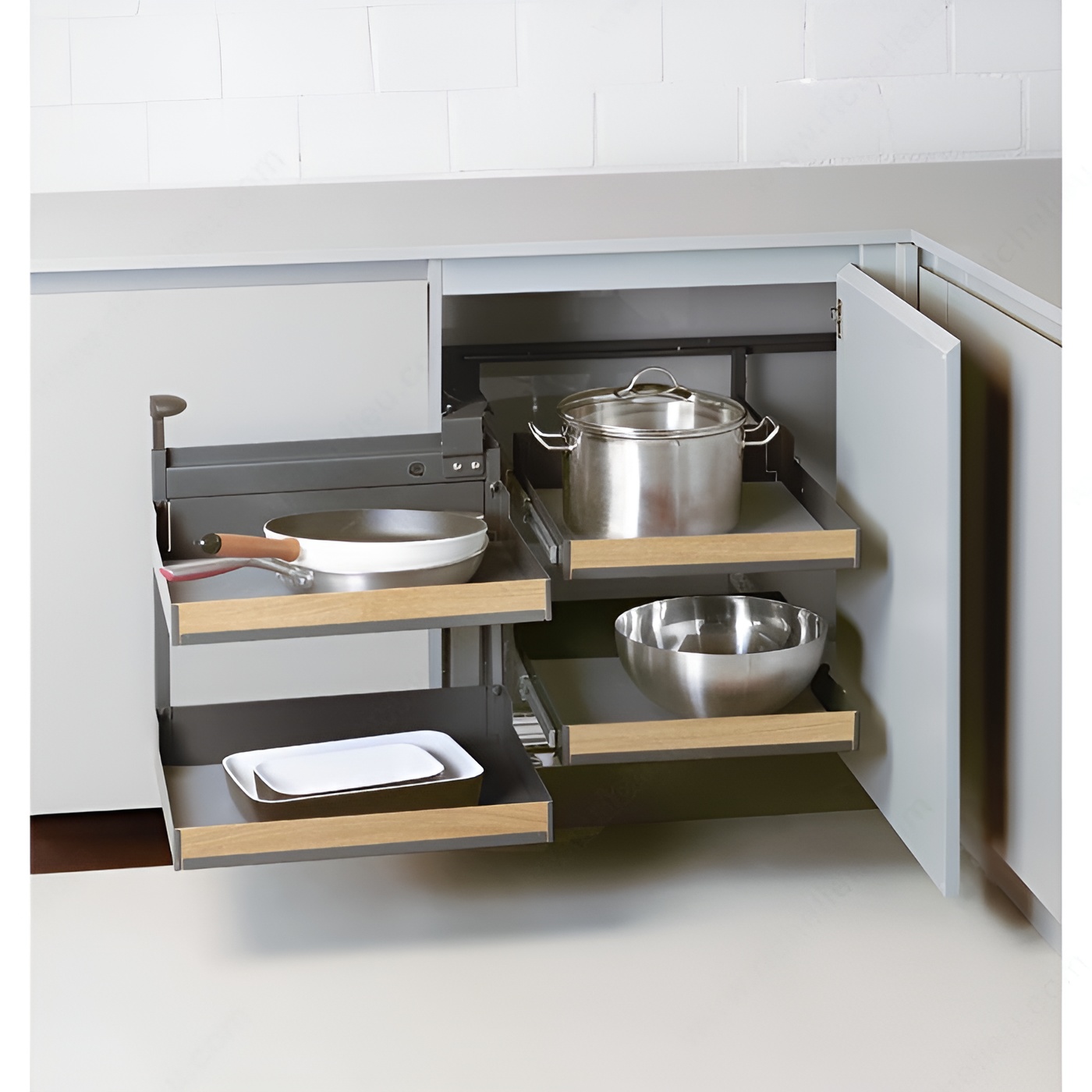 Richelieu WEBKIT1216846 Fioro Magic Corner II Sets for 494 mm (19-29/64 ...