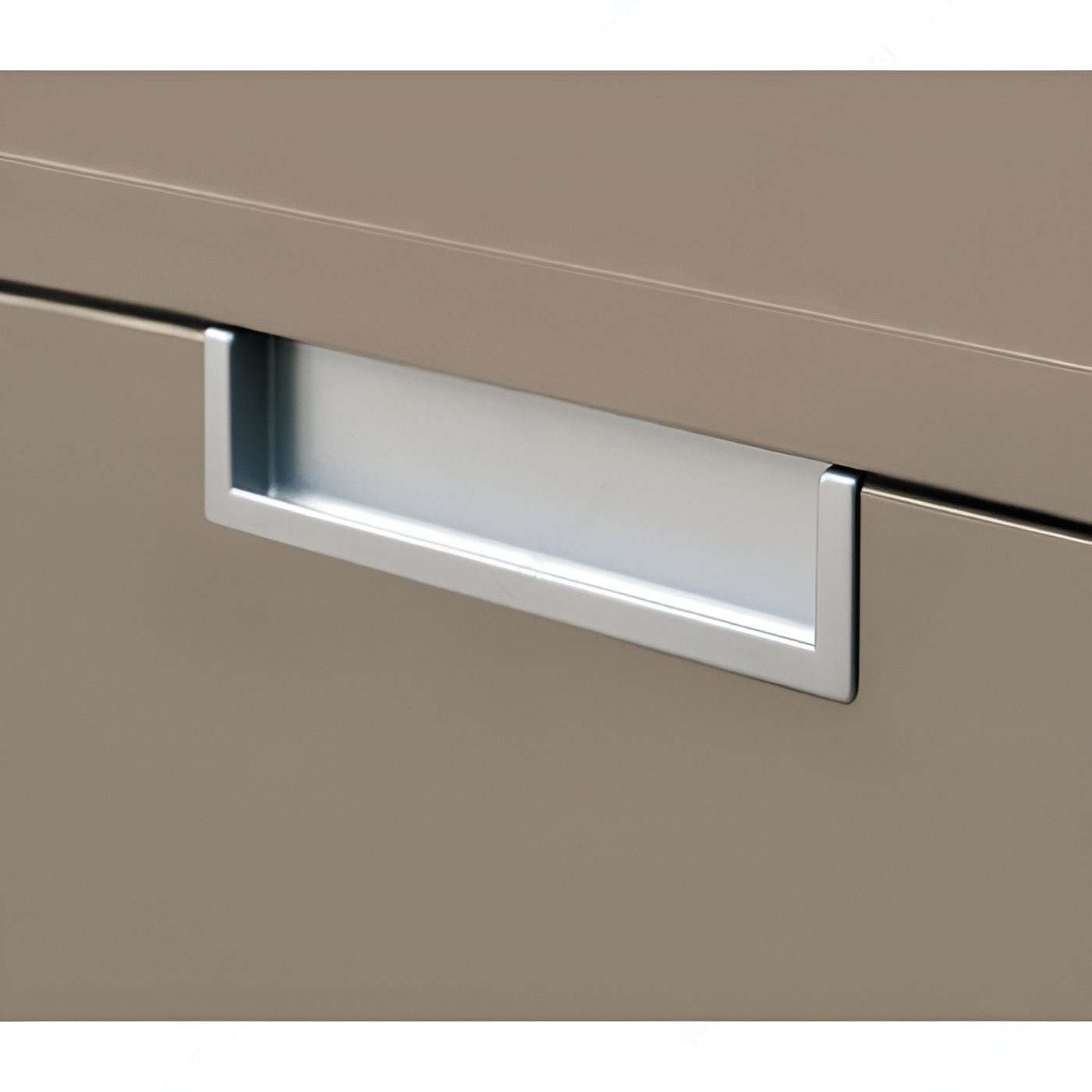 Richelieu 616748160174 Modern Recessed Metal Pull - Model 6167 ...