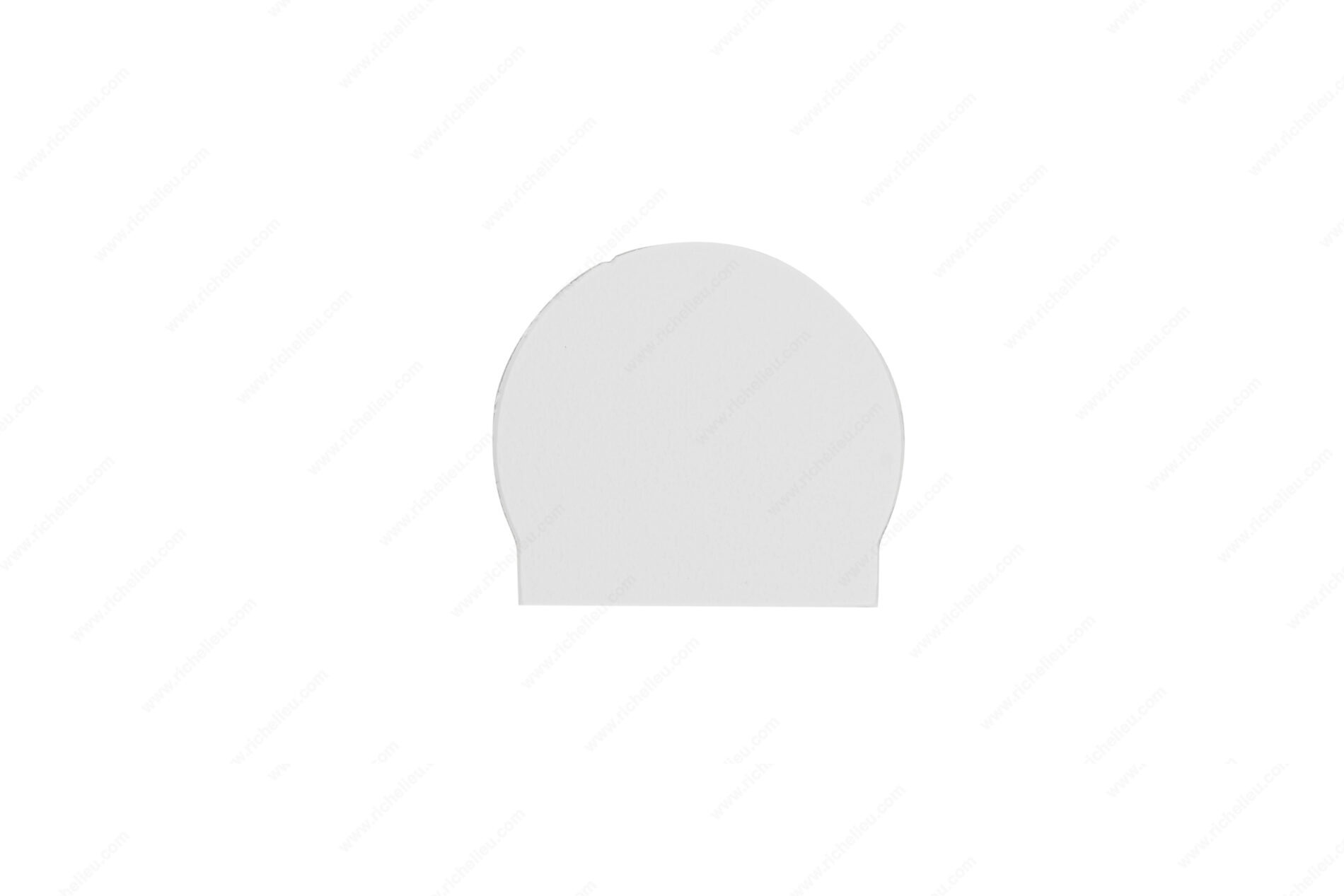 Richelieu BP916480WH Rafix 1 PVC Cover Cap | thebuilderssupply.com