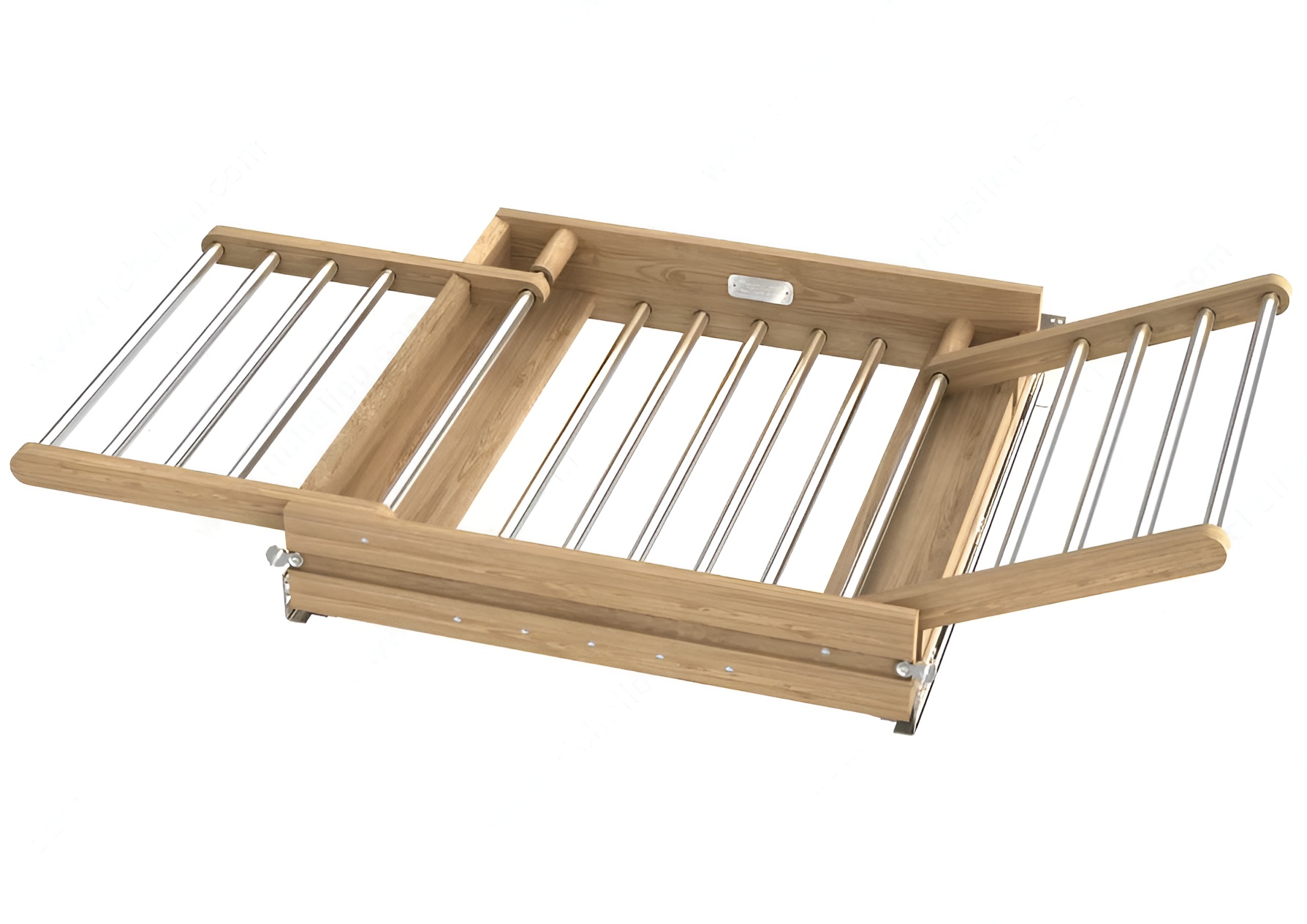 Richelieu 4WDR24HSC1 Rev-A-Shelf Wood Drying Rack with Soft-Close BLUM ...