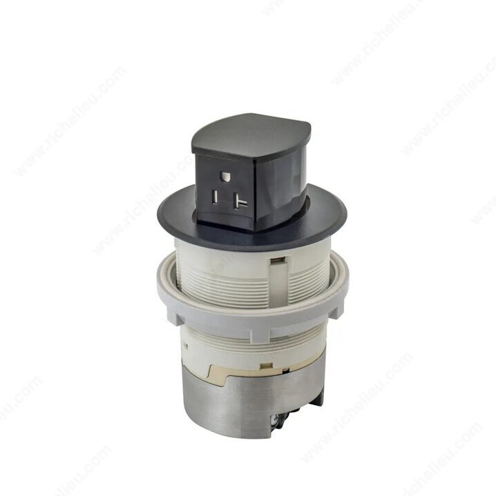 Richelieu WEBSO1250227 Hubbell 20 AMP Countertop Pop-Up Outlet by ...