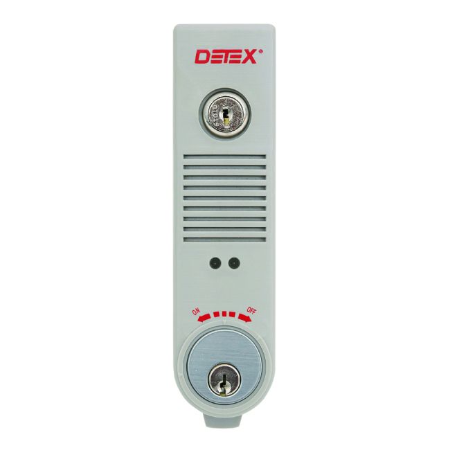 Detex EAX500MC65 Surface Mount Battery Alarm with Mortise Cylinder ...